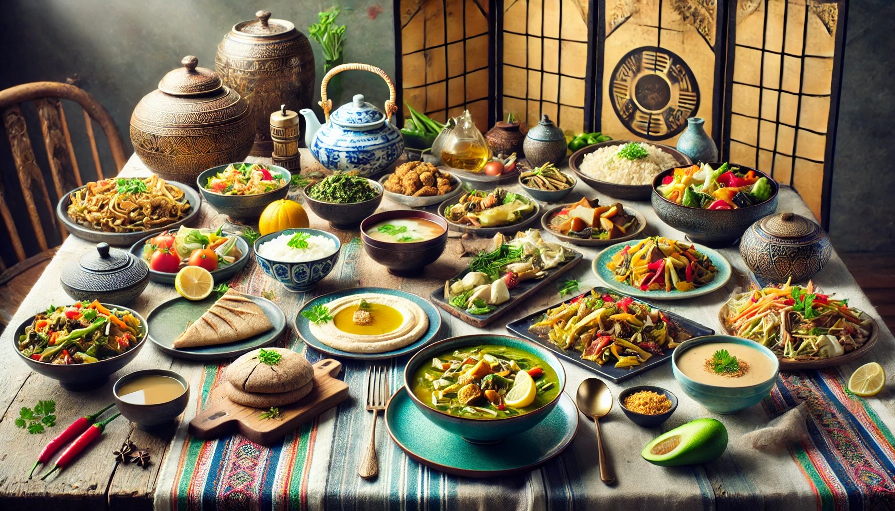 Explore Global Plant-Based Traditions: Traditional Recipes, Health ...
